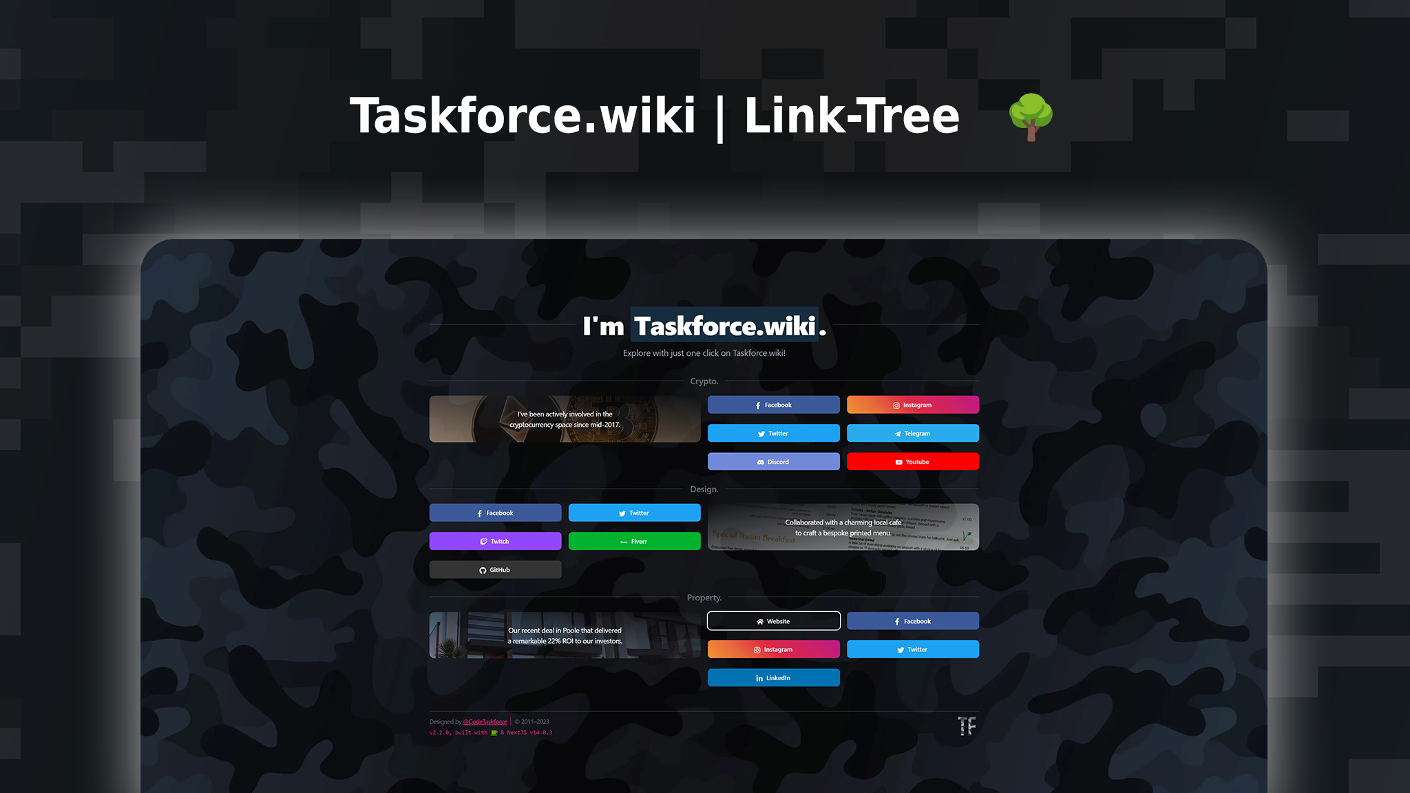 TaskForce.wiki | Link-Tree 🌳